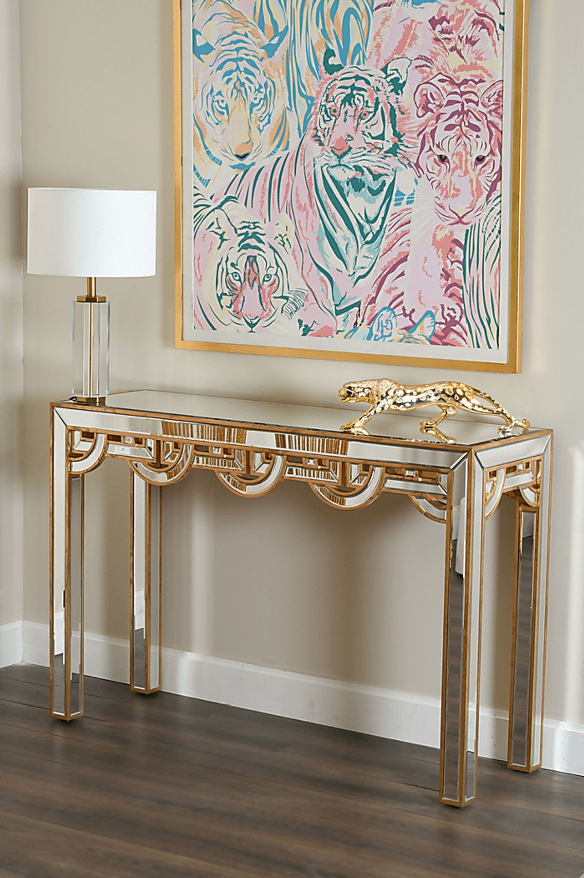 Faraa II Gold Yellow Sculpture | Rooms to Go