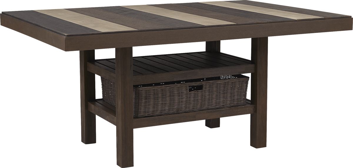 Farmington Hills Brown Dark Wood Dining Table | Rooms to Go