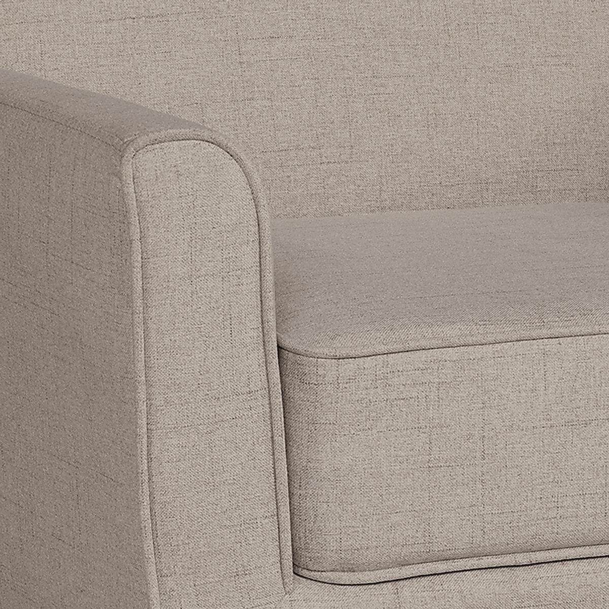 Farnswood Taupe Beige Polyester Fabric Accent Chair | Rooms to Go