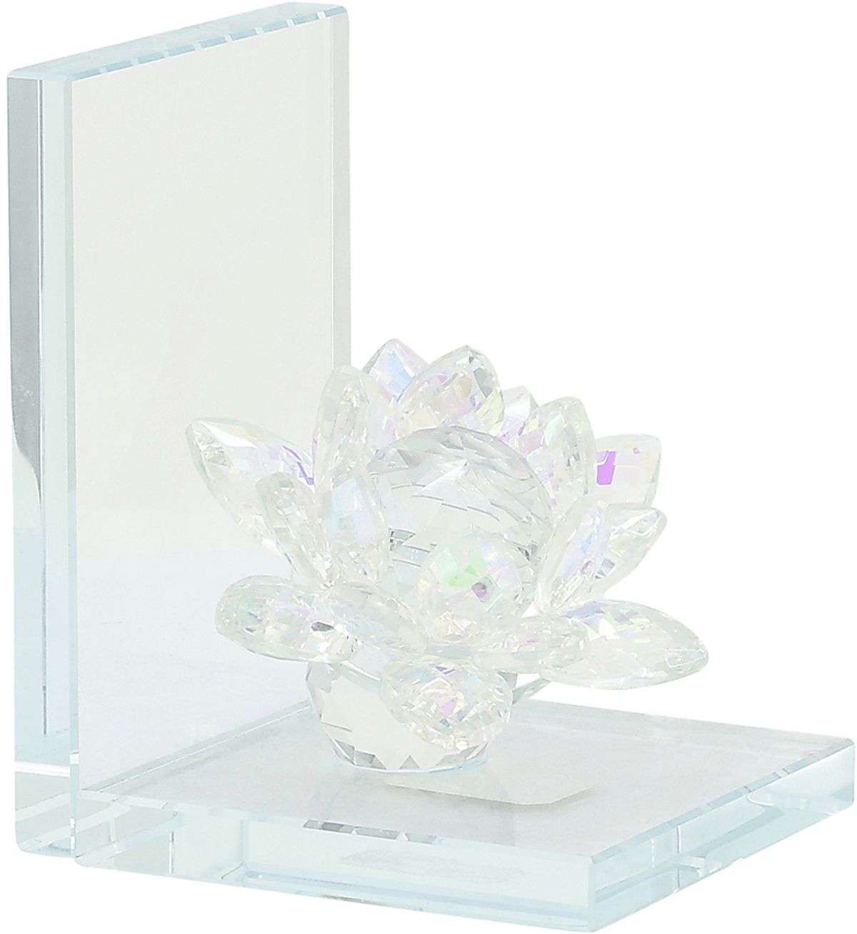 Fatham Clear White Bookends | Rooms to Go