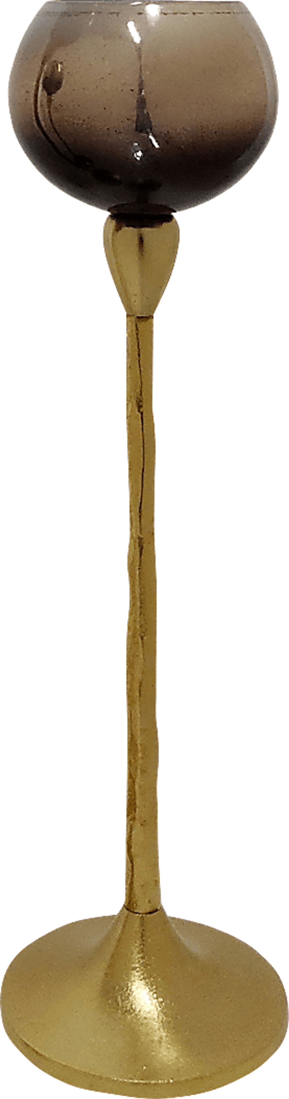 Faunsdale Gold Colors,Metal Yellow Candle Holder | Rooms to Go