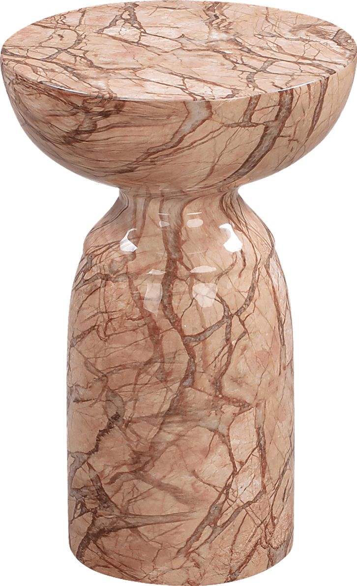 Fausta Pink Colors Accent Table - Rooms To Go