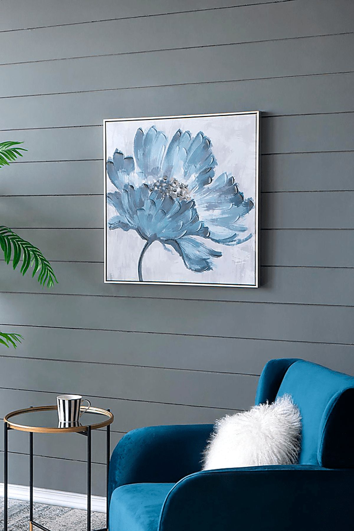 Fedelia Blue Artwork | Rooms to Go