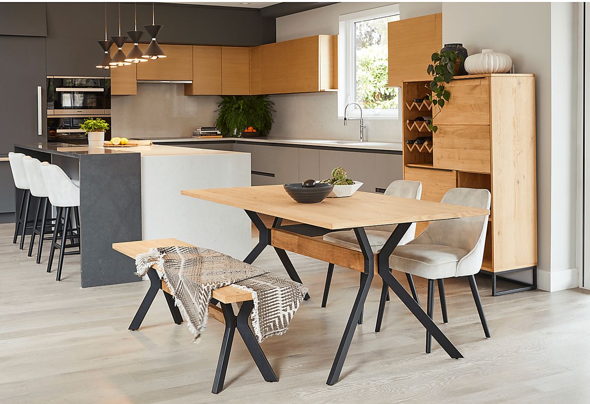 Feiler Brown Dark Wood Dining Table | Rooms to Go