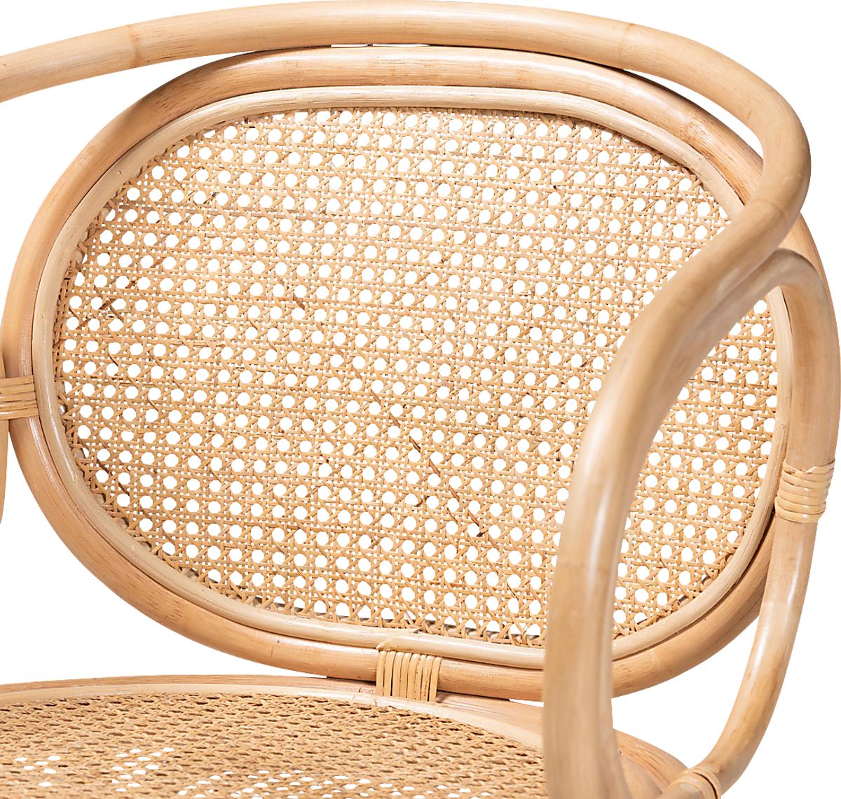 Fenno Natural Beige,White Arm Chair | Rooms to Go
