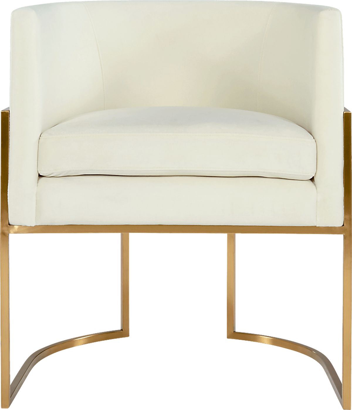 Fera Leah II Cream Colors,Light Wood,White Arm Chair | Rooms to Go