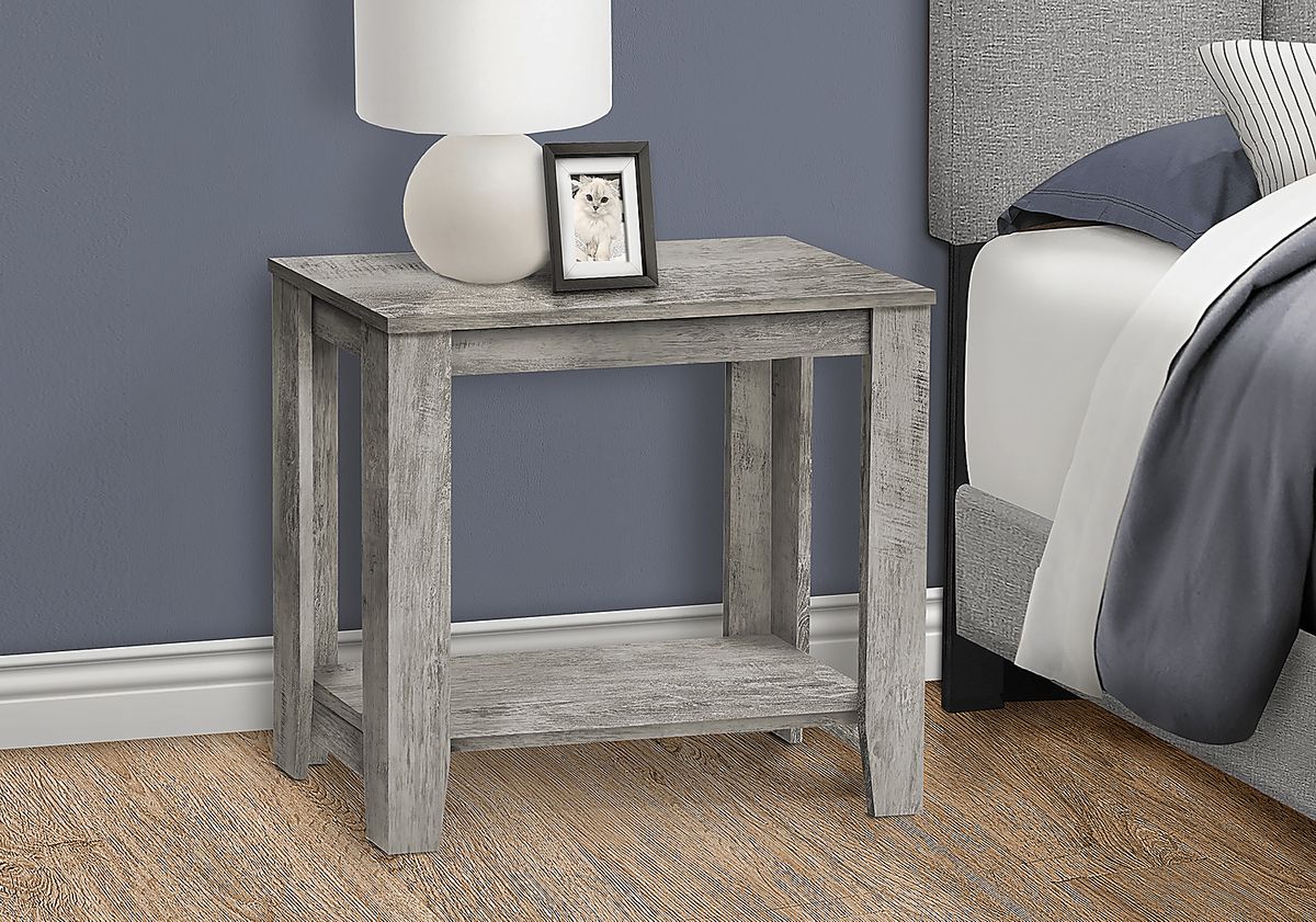 Ferngrove Gray End Table | Rooms to Go