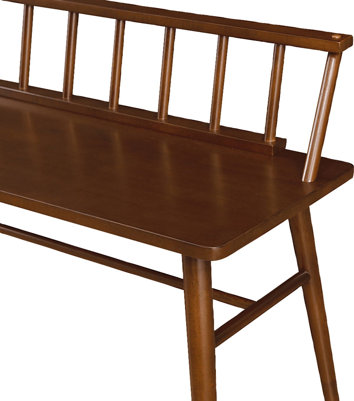 Ferndale Walnut Dark Wood Bench | Rooms to Go