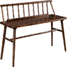 Ferndale Walnut Dark Wood Bench | Rooms to Go