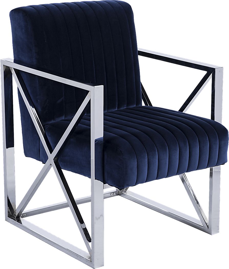 Fetteressa Blue Accent Chair - Rooms To Go