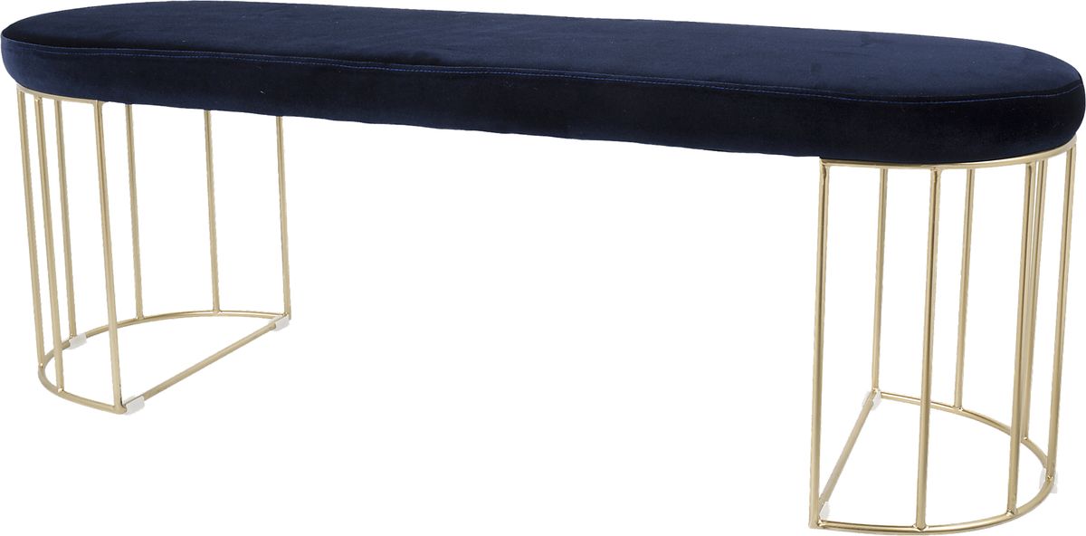 Filia Blue Bench | Rooms to Go