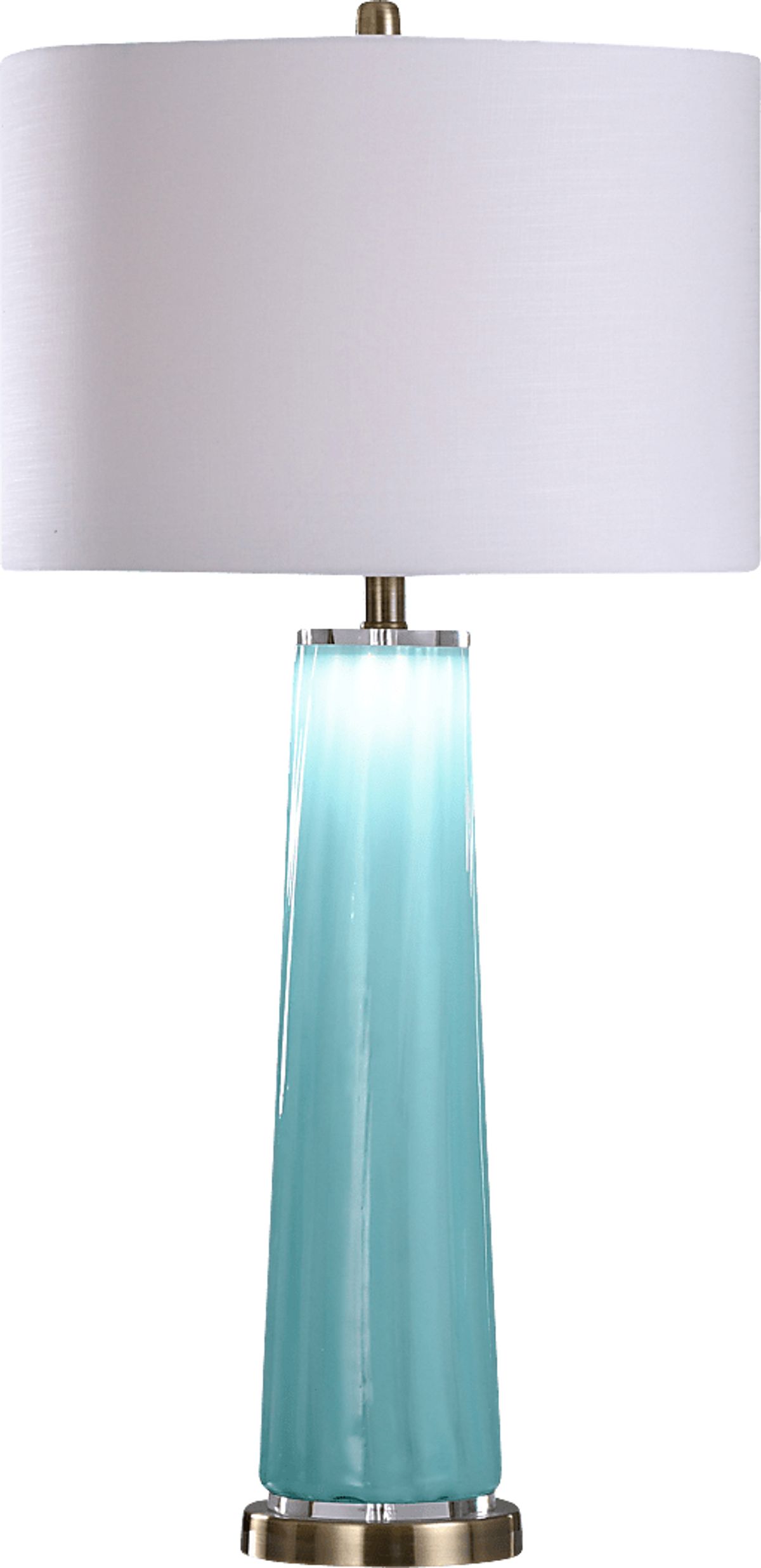 Fink Drive Blue Table Lamp | Rooms to Go