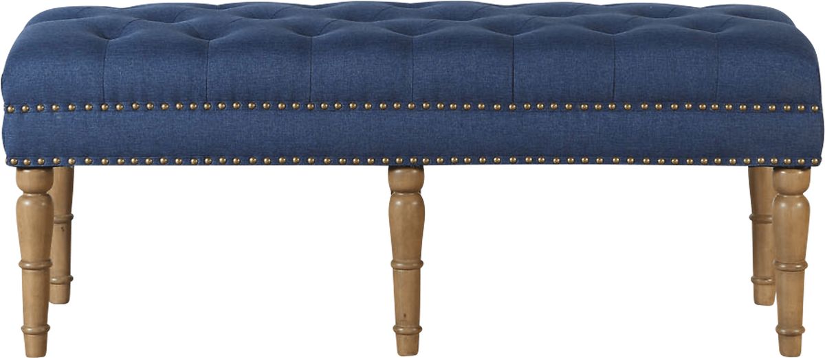 Fittonia Blue Bench | Rooms to Go