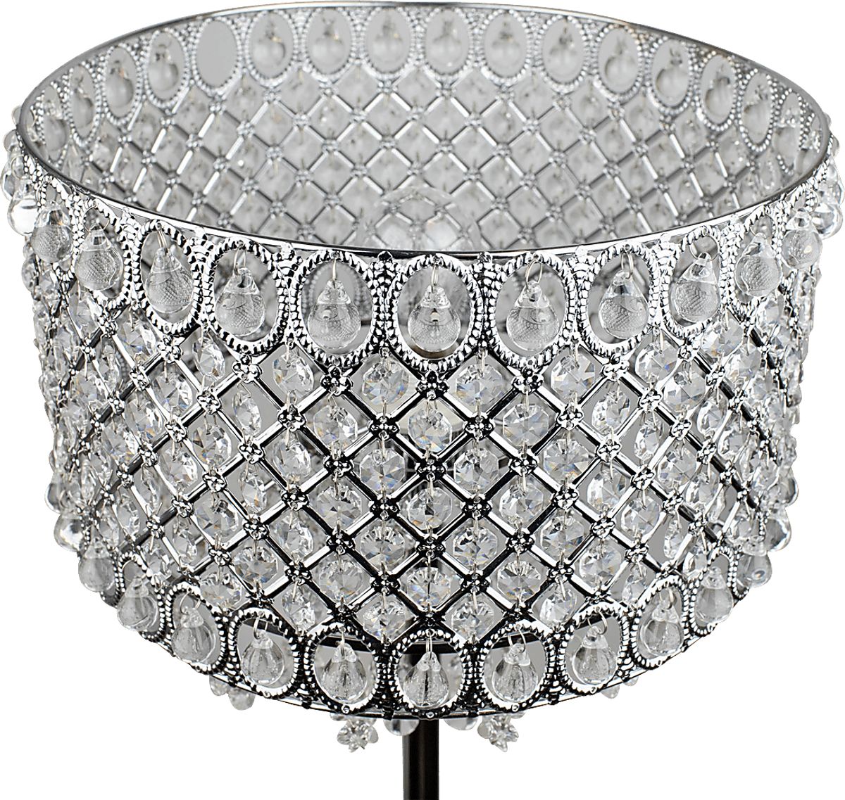 Flagami Boulevard Silver Gray Floor Lamp | Rooms to Go
