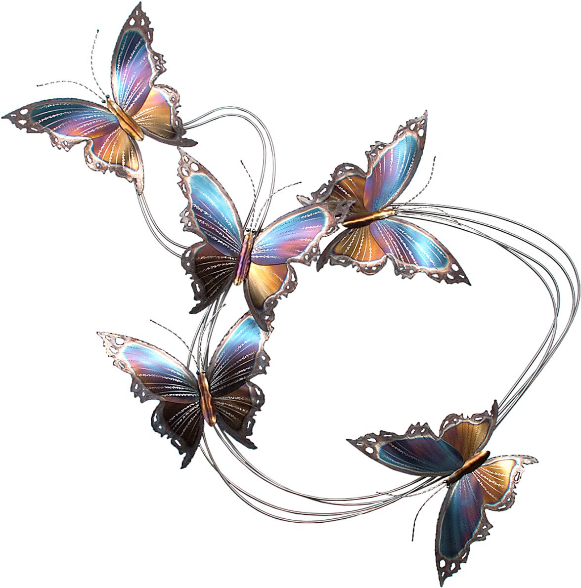 Flight Path Multi Stainless Steel Outdoor Artwork - Rooms To Go