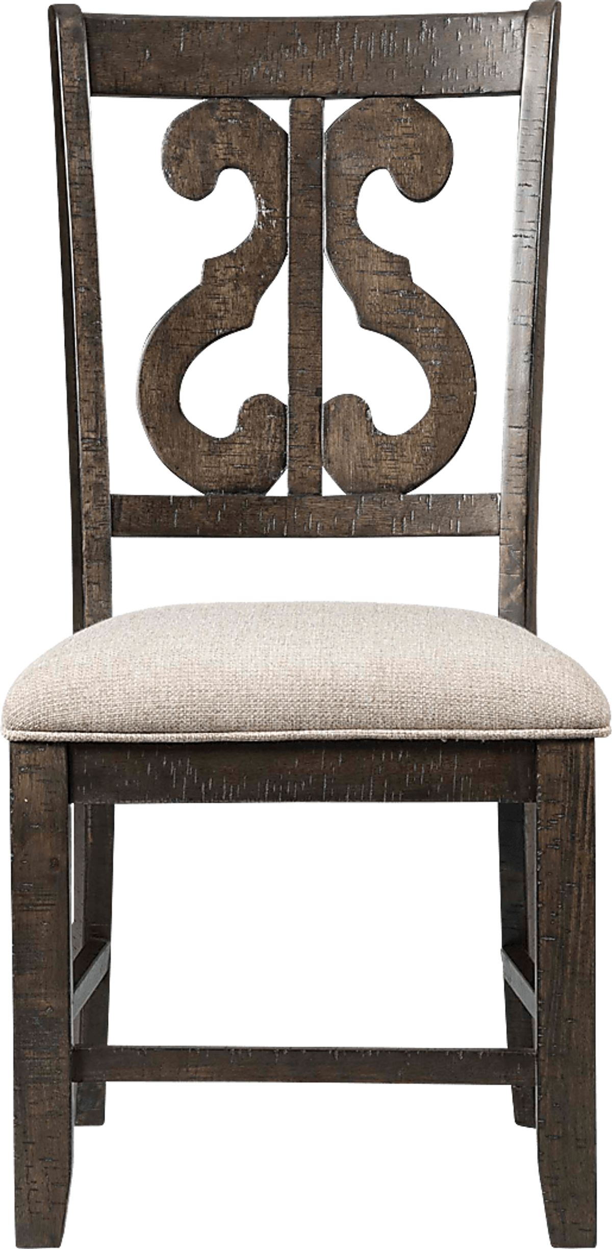 Foalgarth Brown Polyester Fabric Dining Chair | Rooms to Go