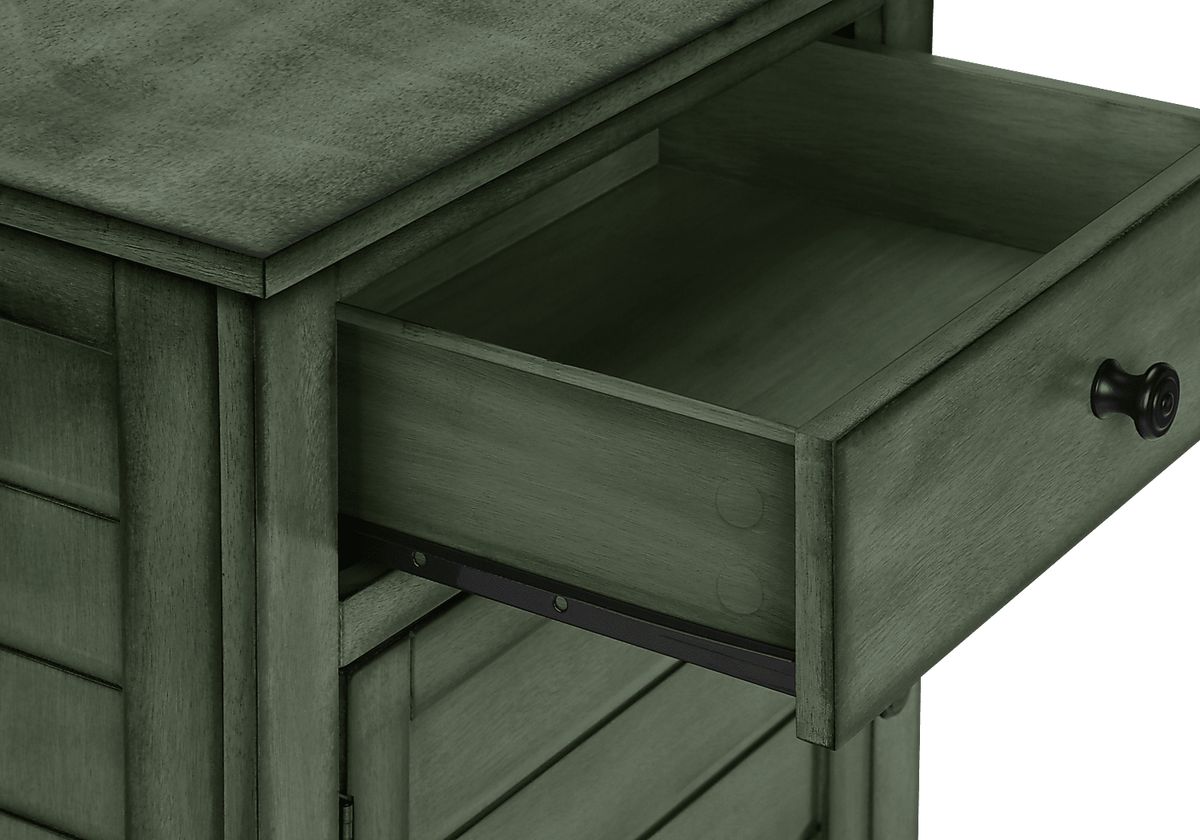 Folen Black Black,Colors End Table | Rooms to Go