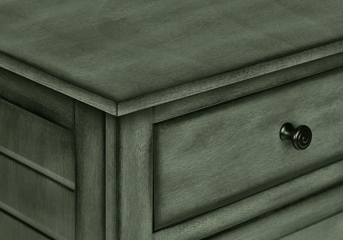Folen Black Black,Colors End Table | Rooms to Go