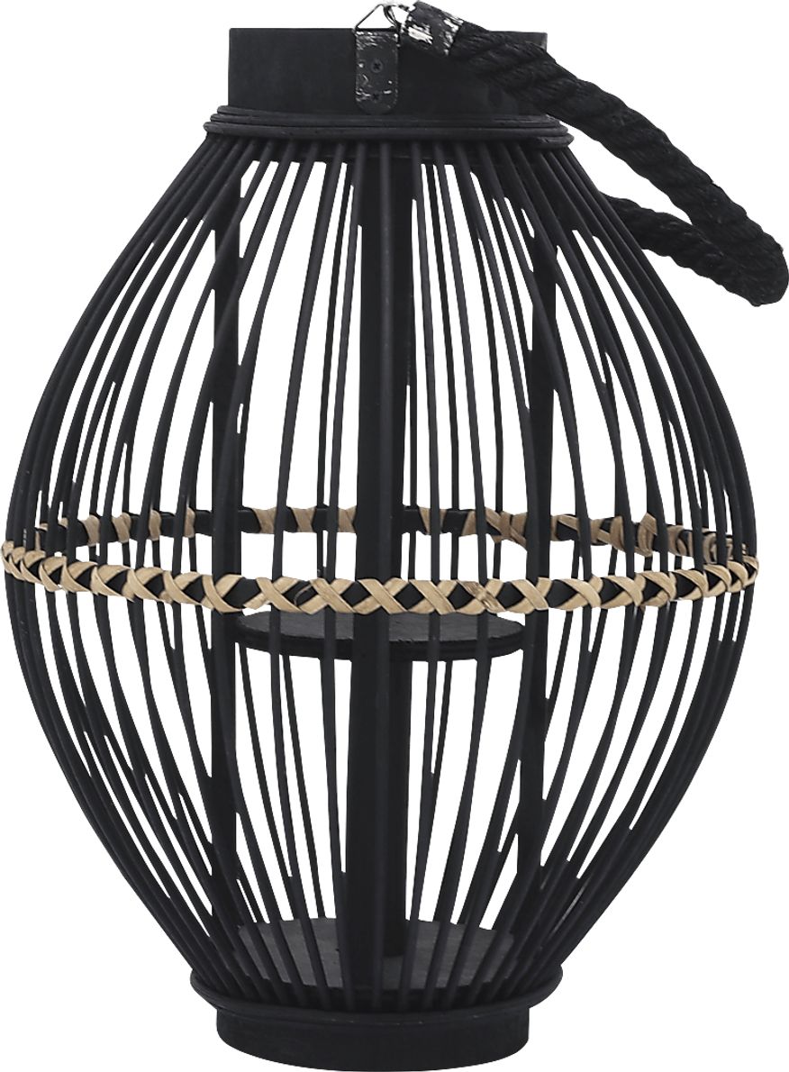 Folmar Black Black,Colors Lantern - Rooms To Go