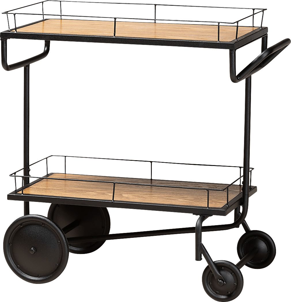 Foneswood Brown Kitchen Cart - Rooms To Go