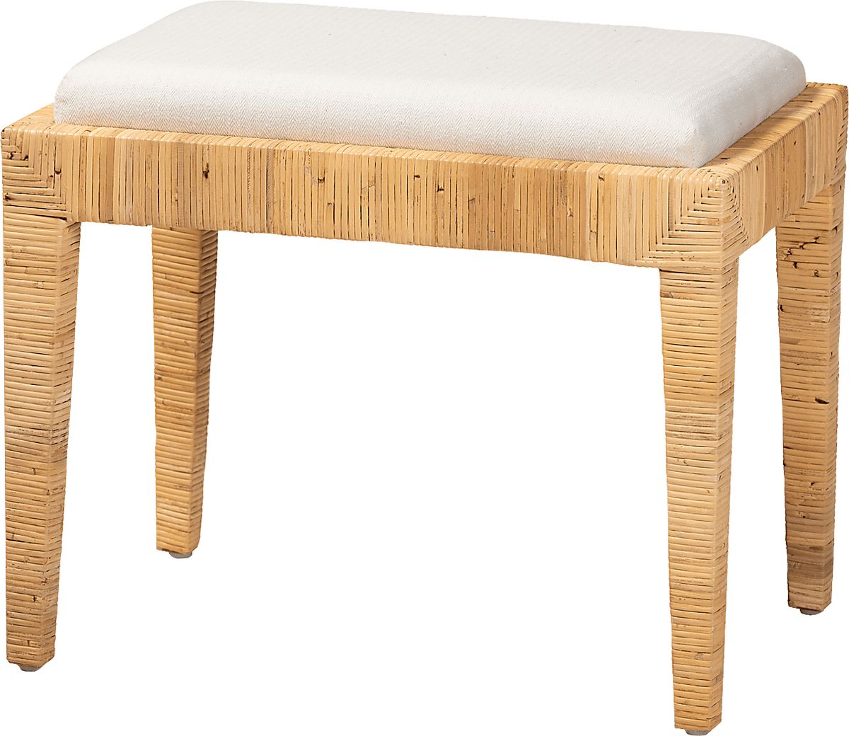 Fonnesbeck Brown Cotton,Polyester Fabric Short Bench | Rooms to Go