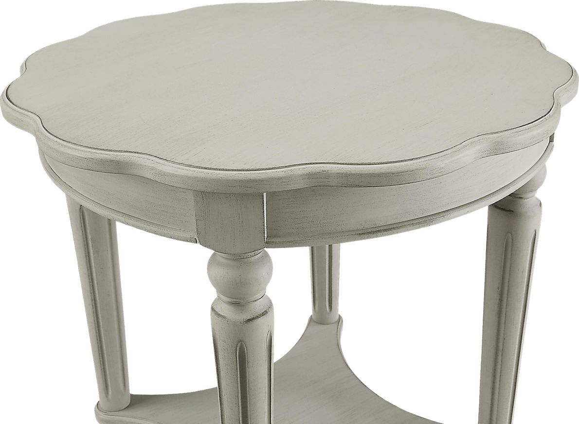 Fordon Light Gray Accent Table - Rooms To Go