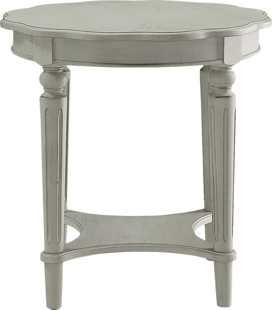 Fordon Light Gray Accent Table - Rooms To Go