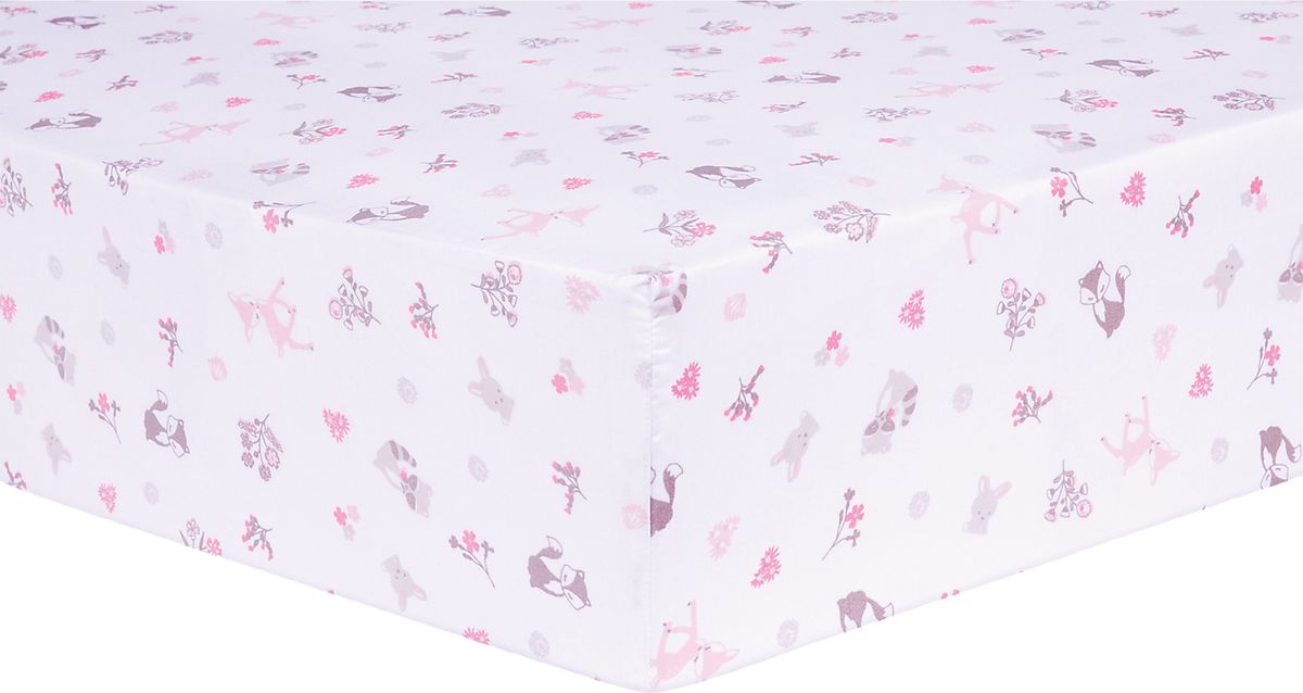 Forest Pals Pink Bedding Set | Rooms to Go