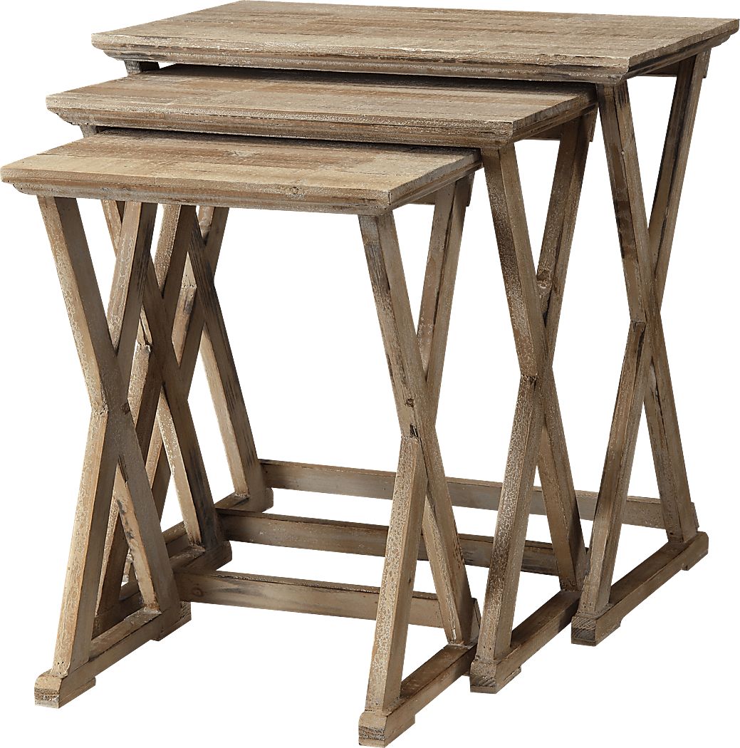 Forestburg Brown Nesting Tables - Rooms To Go