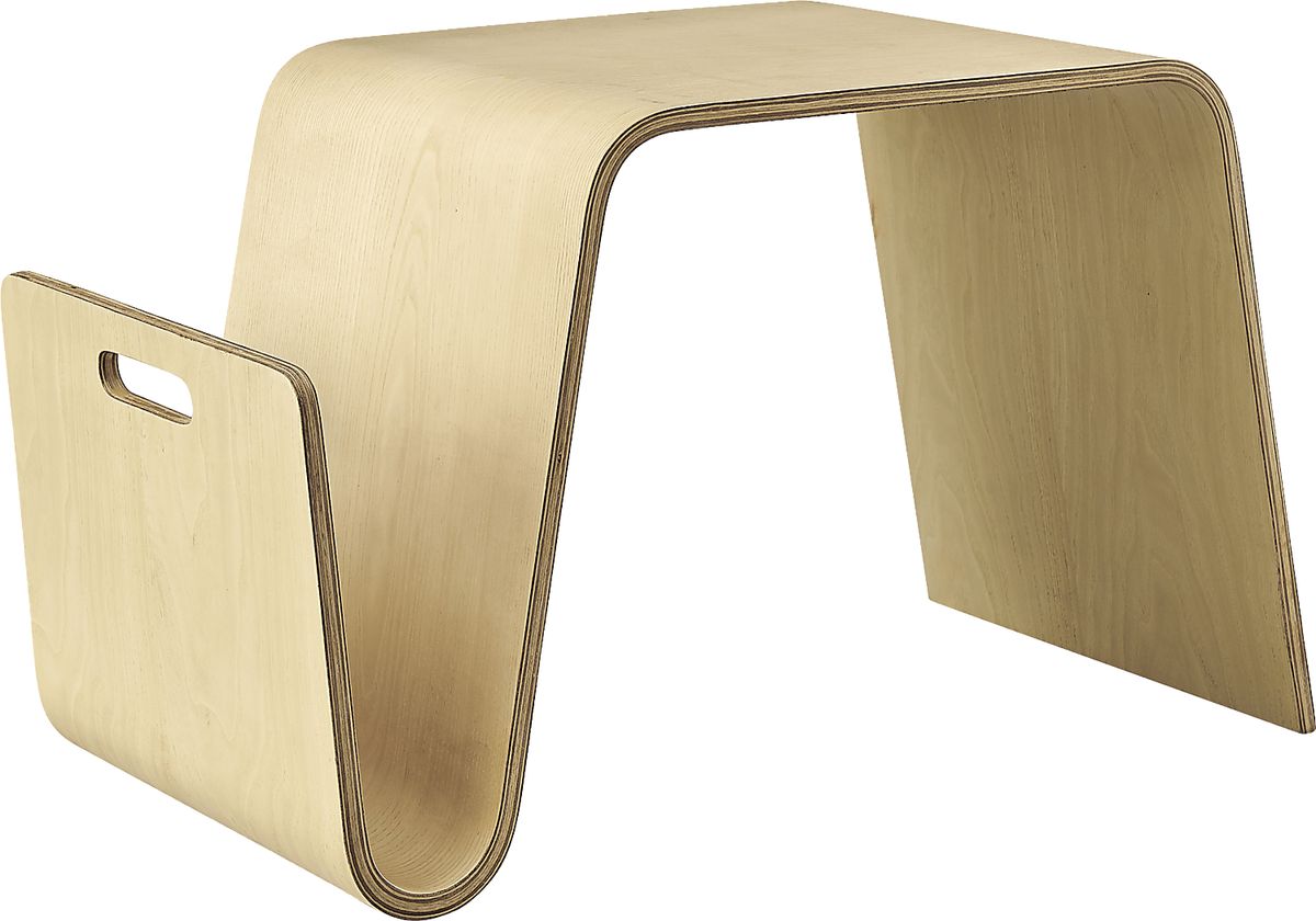 Forestedge Natural Beige,White End Table | Rooms to Go