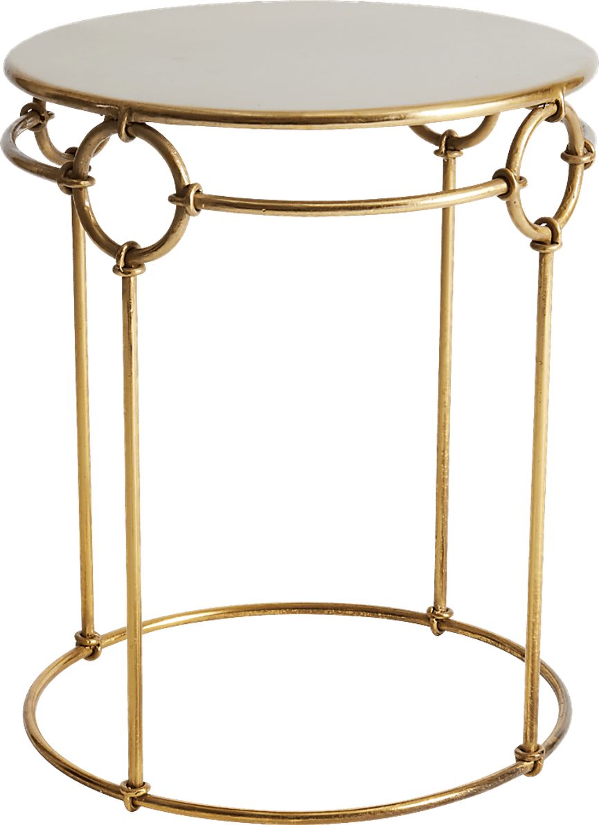 Fountaintree Bronze Metal Accent Table - Rooms To Go