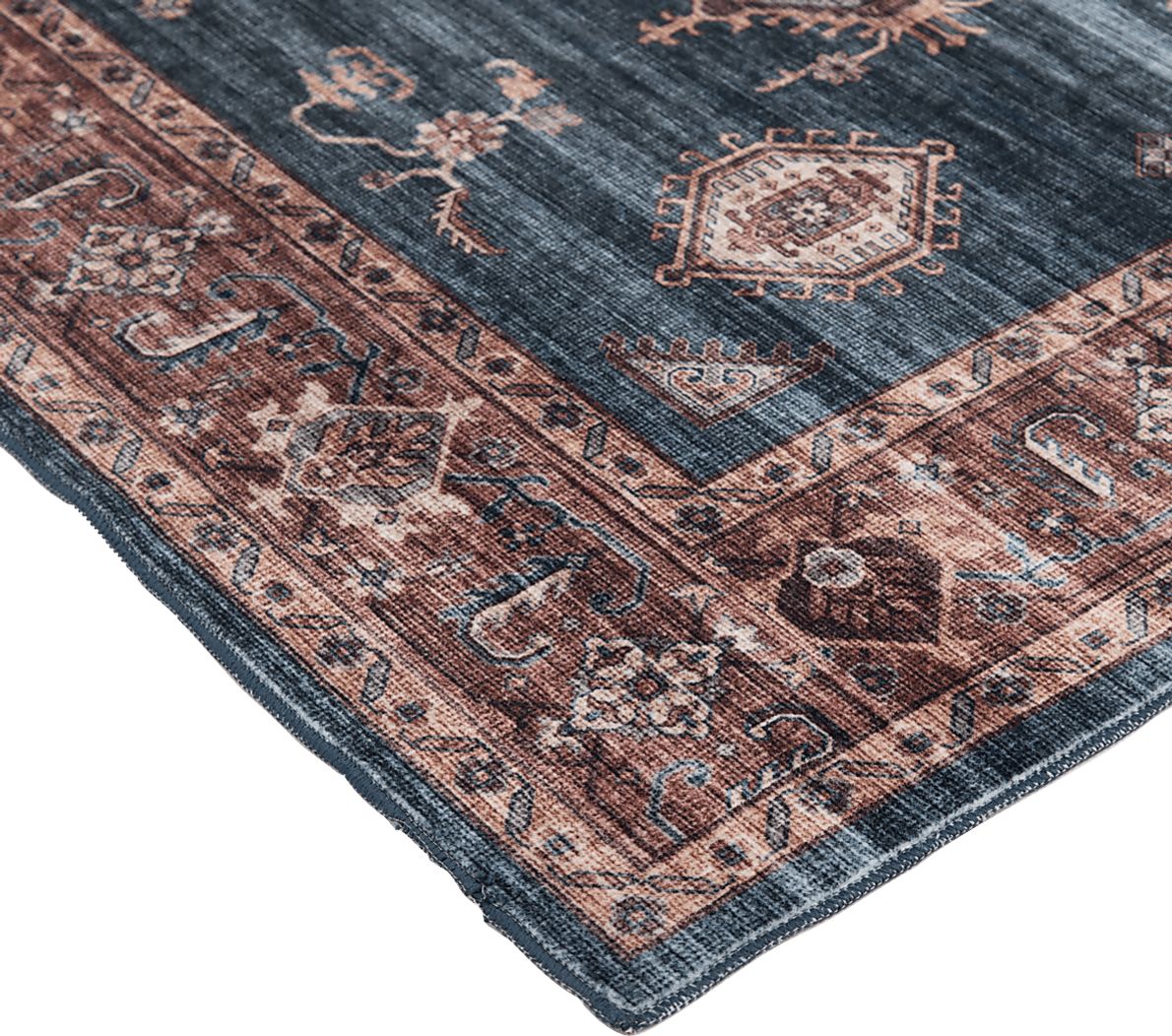 Foutch Rust 7'5 x 9'5 Rug - Rooms To Go