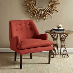 Foxshire Red Polyester Fabric Accent Chair | Rooms to Go
