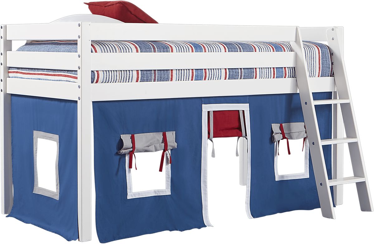 Freedom Fort White Colors,White 5 Pc Loft Bed | Rooms to Go