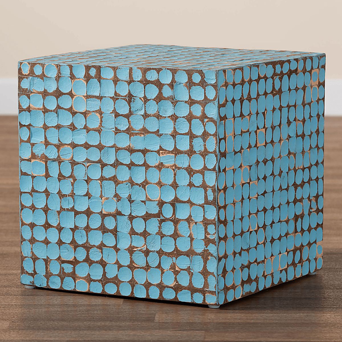 Fronheiser Blue Colors End Table | Rooms to Go