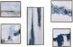 Frozen Thoughts Blue Artwork, Set of 5 - Rooms To Go