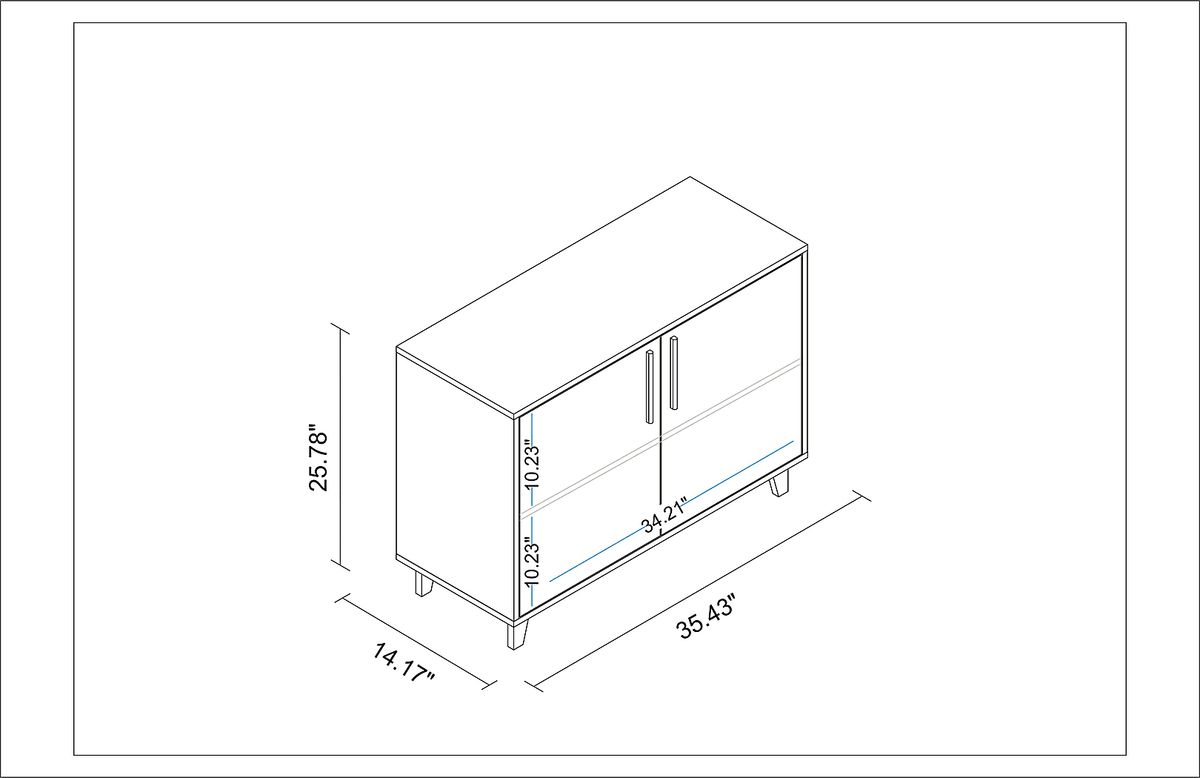 Fuqua White Colors,White Sideboard | Rooms to Go
