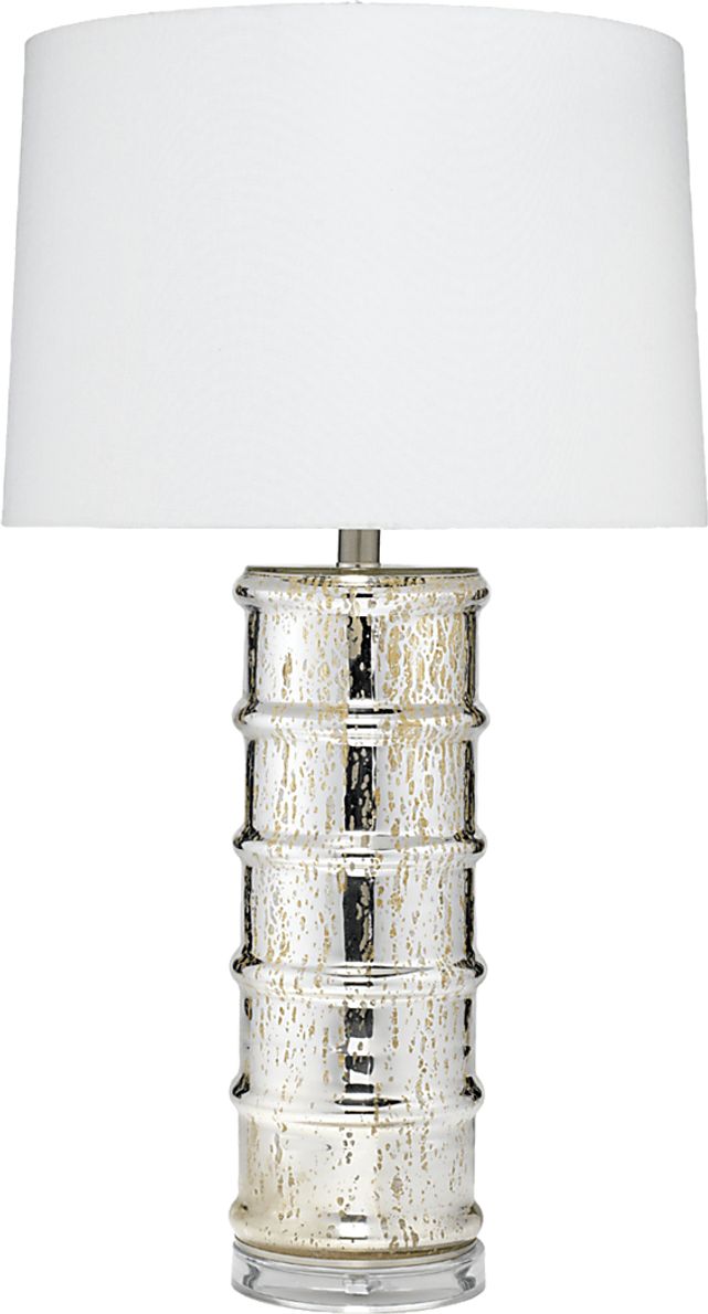 Galina Edge Silver Gray Table Lamp - Rooms To Go