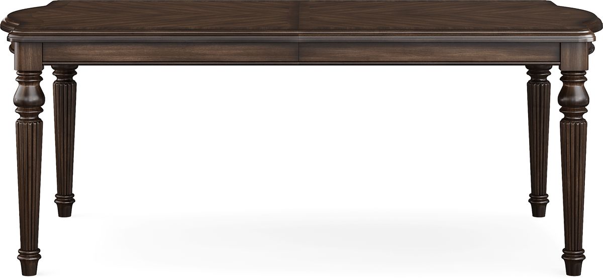 Gallagher Avenue 5 Pc Brown Dark Wood Dining Room Set With Dining Table ...