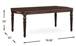Gallagher Avenue Brown Dark Wood Dining Table | Rooms to Go