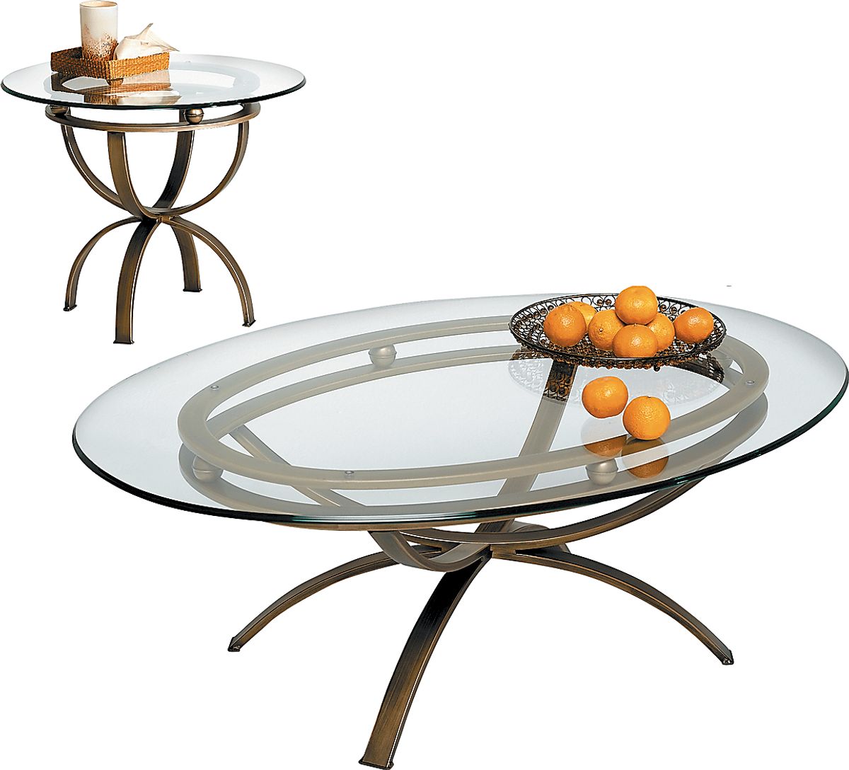Galleria Metal 2 Pc Table Set | Rooms to Go