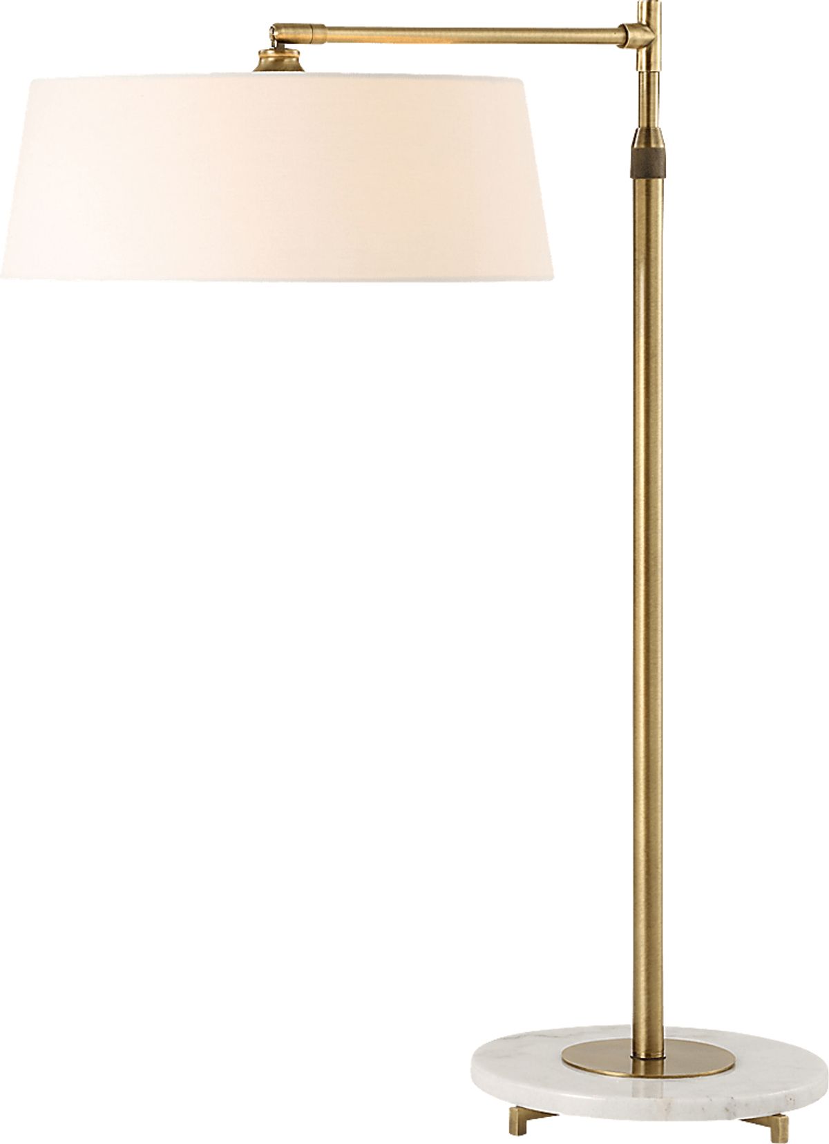 Galster Road Brass Yellow Floor Lamp | Rooms to Go