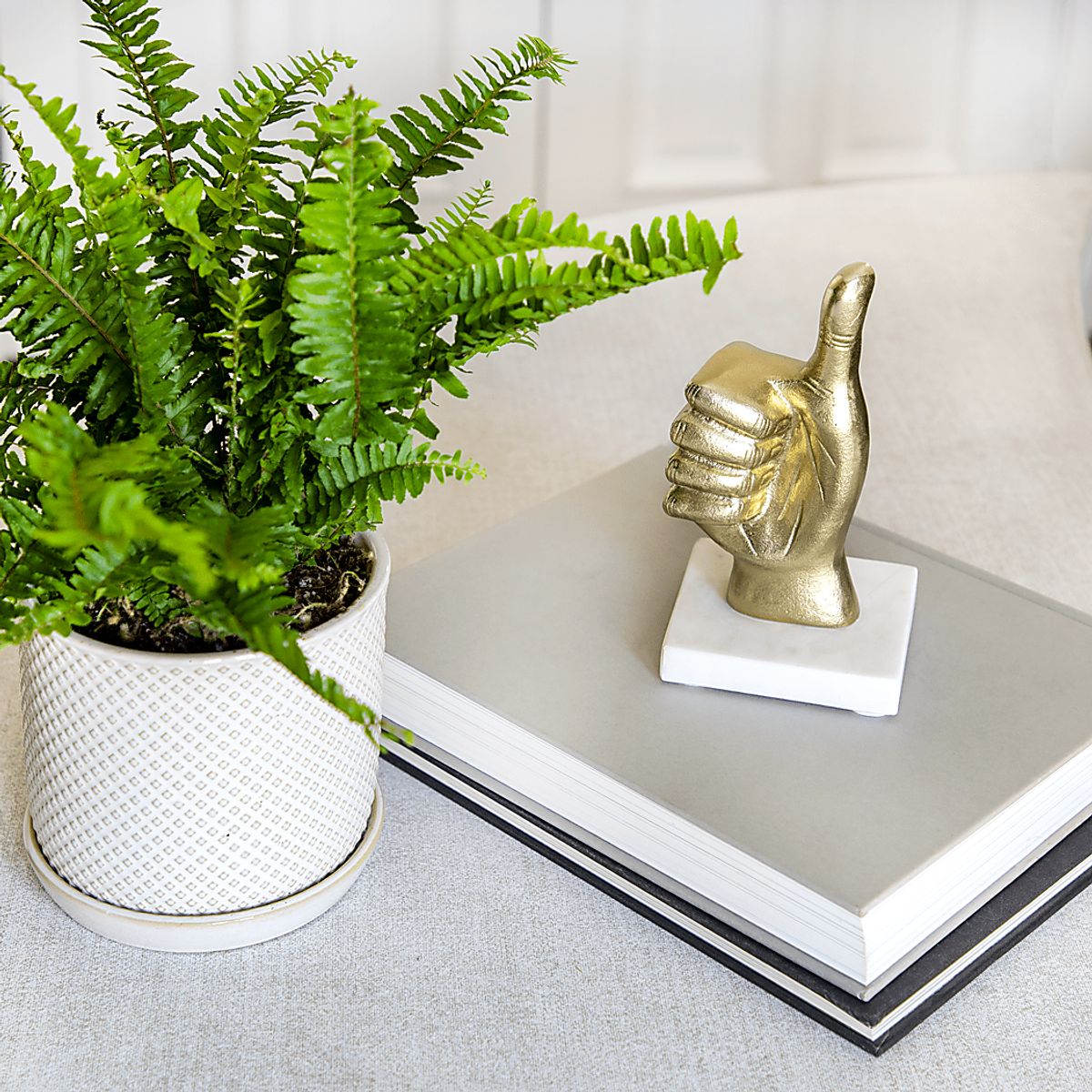 Gannam Gold Colors,Metal Yellow Sculpture | Rooms to Go