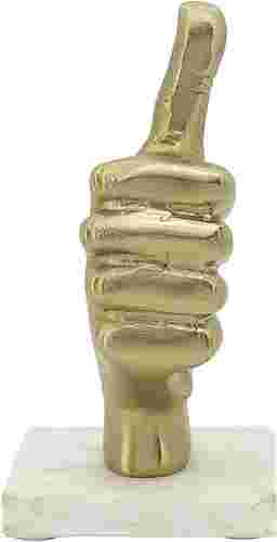 Gannam Gold Colors,Metal Yellow Sculpture | Rooms to Go