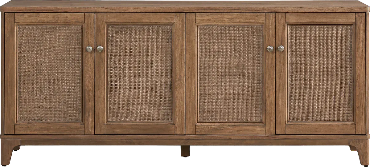 Garden Grove Brown Dark Wood 70 In Console | Rooms to Go