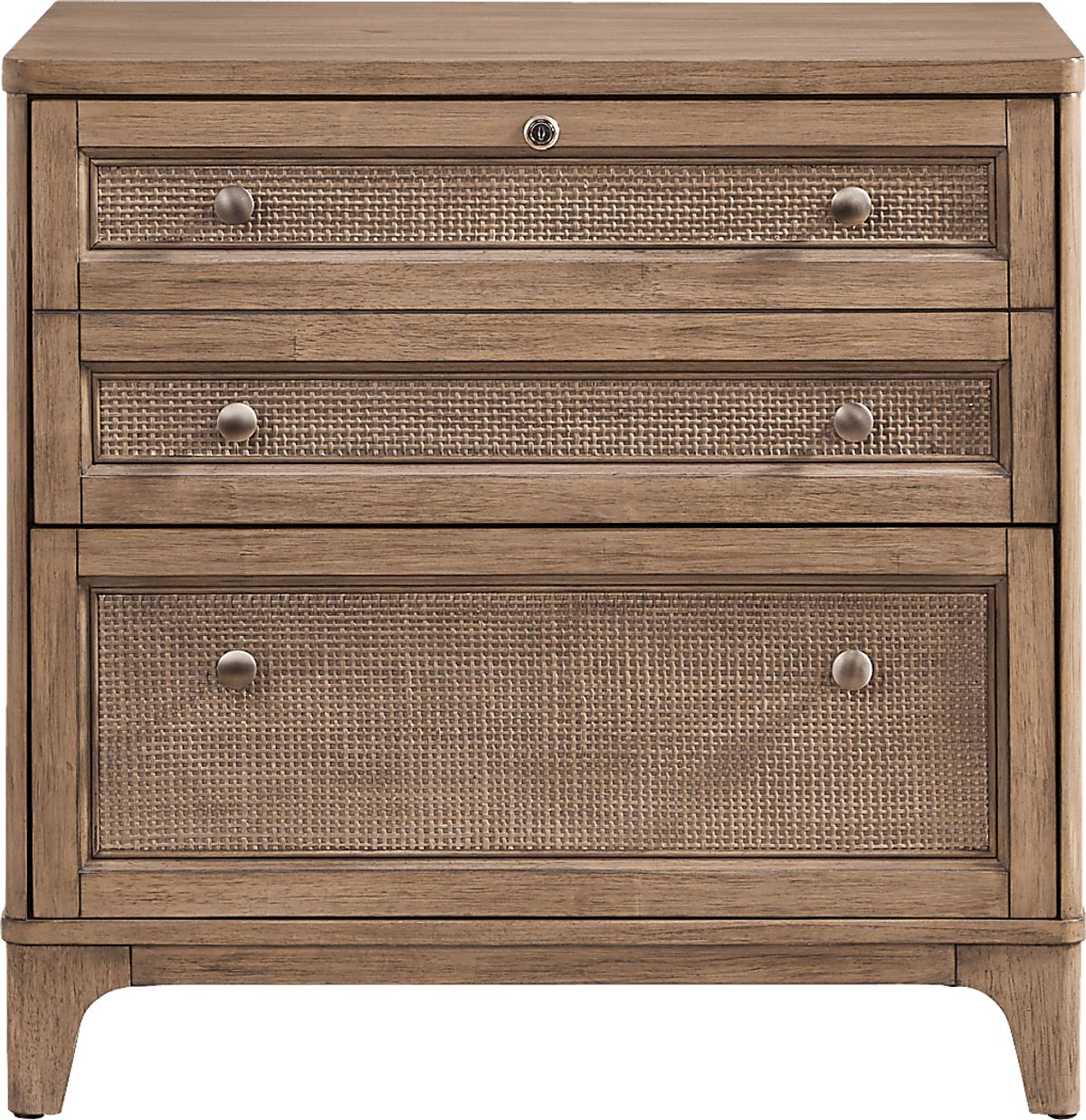Garden Grove Brown Dark Wood File Cabinet | Rooms to Go