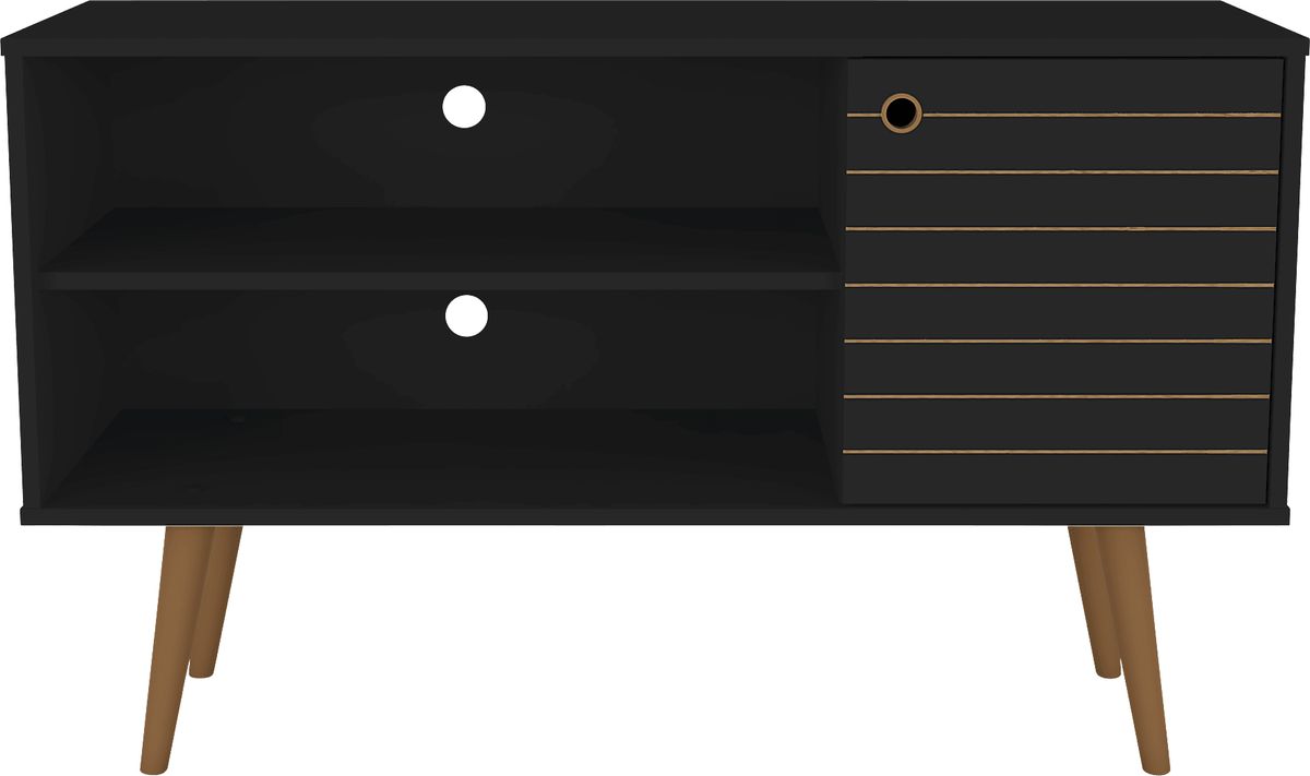 Garrion Black Black,Colors 42" Console | Rooms to Go