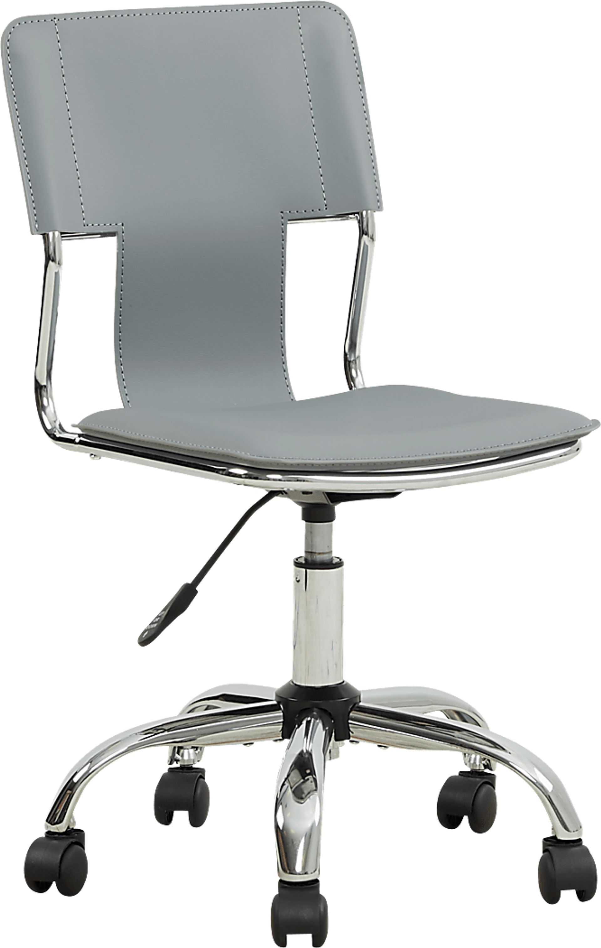 Garrison Gray Synthetic Fabric Desk Chair | Rooms to Go