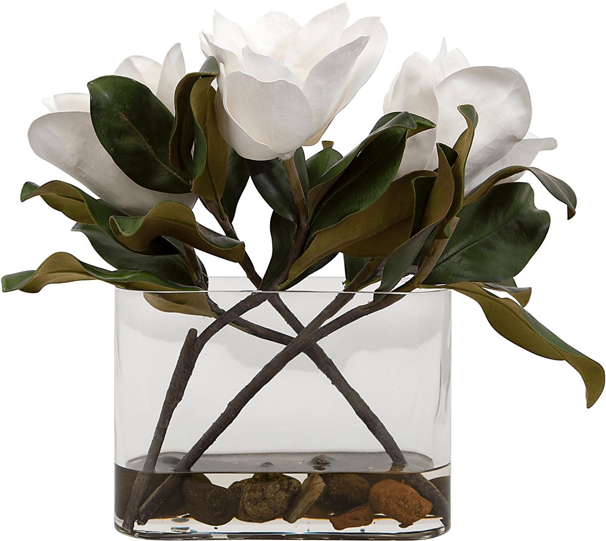 Garrity White Silk Plant | Rooms to Go