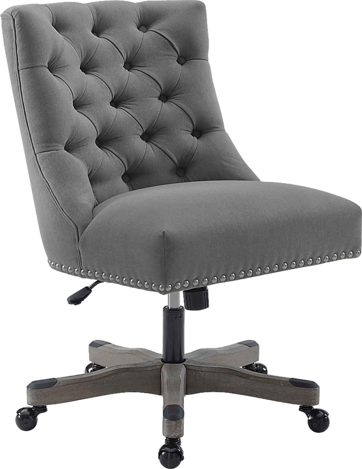 Gartland Dark Gray Office Chair | Rooms to Go